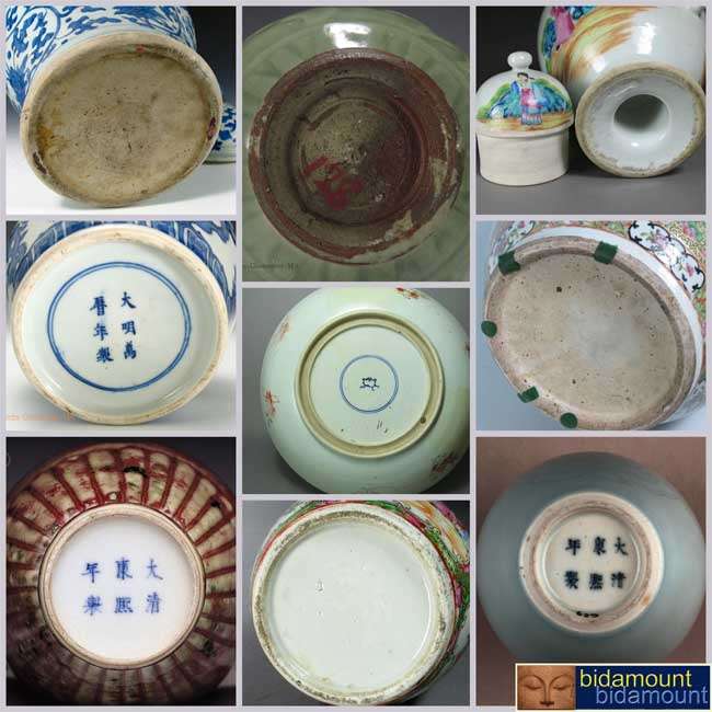 Dating Chinese Porcelain By The Foot Rims